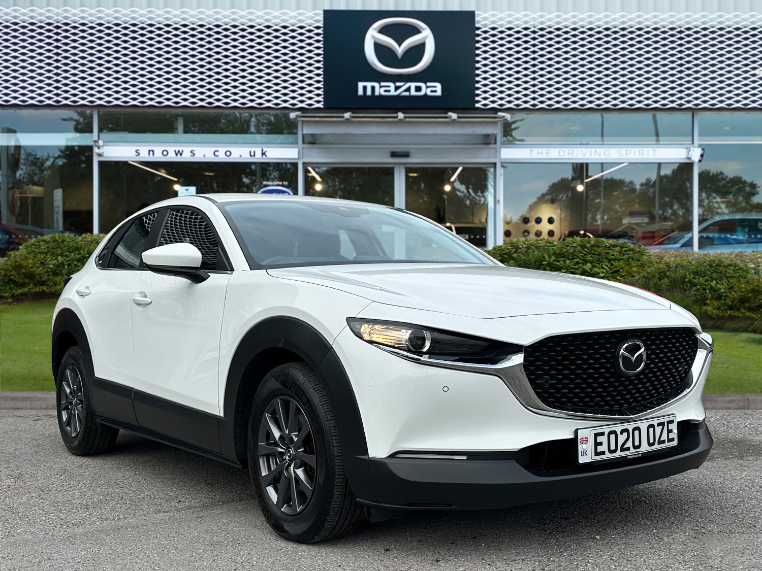 White Mazda CX-30 cars for sale | Carwow